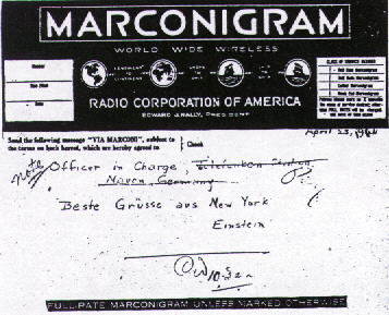 Professor Einstein Looks Into Radio | InfoAge Science and History Museums